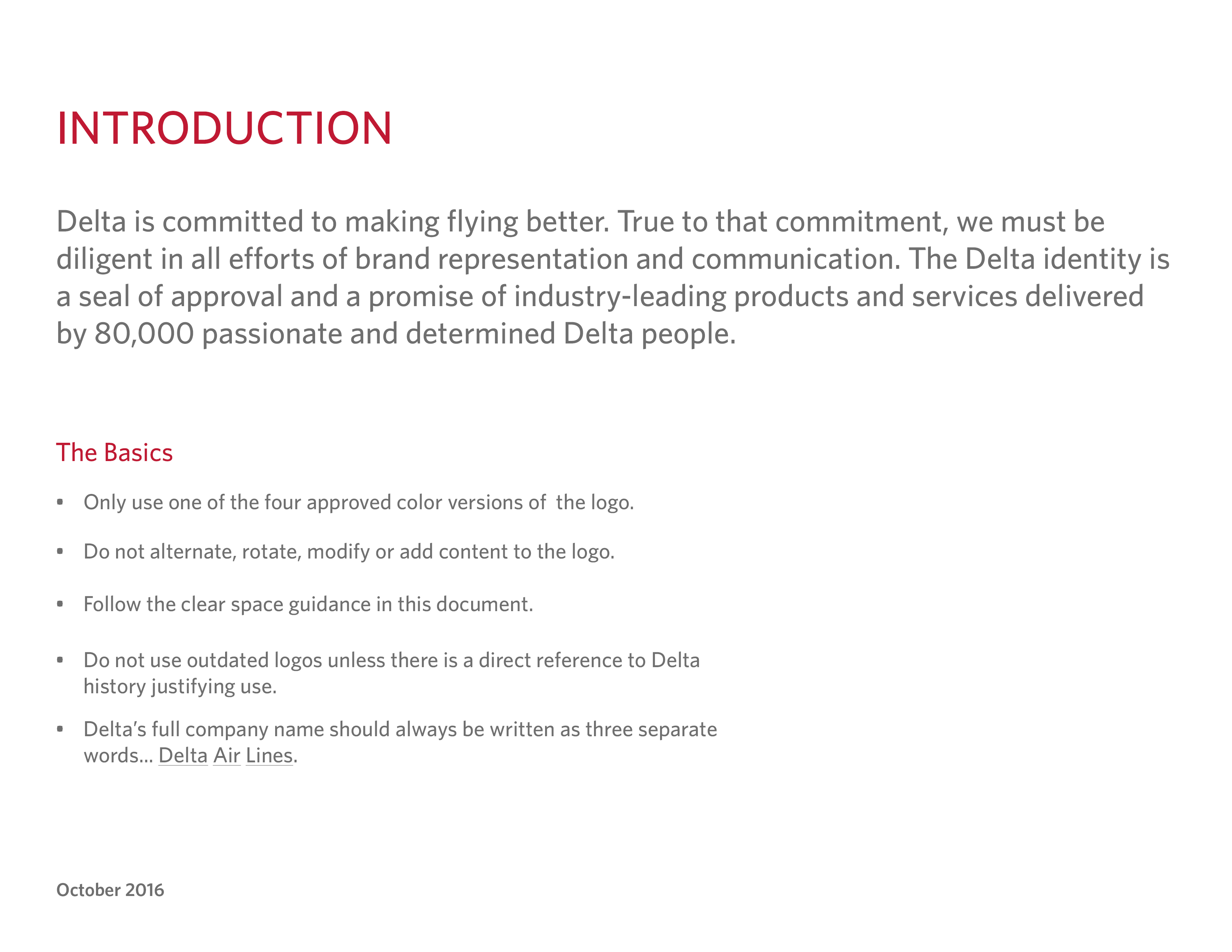 Brand Guidelines: Introduction | Delta News Hub